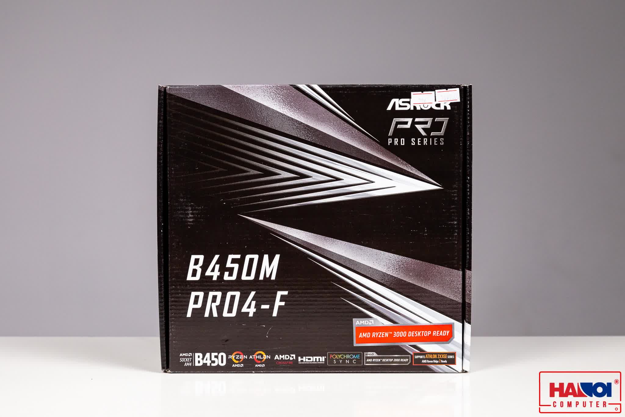 Mainboard ASROCK B450M PRO 4-F (AMD B450M, Socket AM4, m-ATX, 4 khe RAM ...