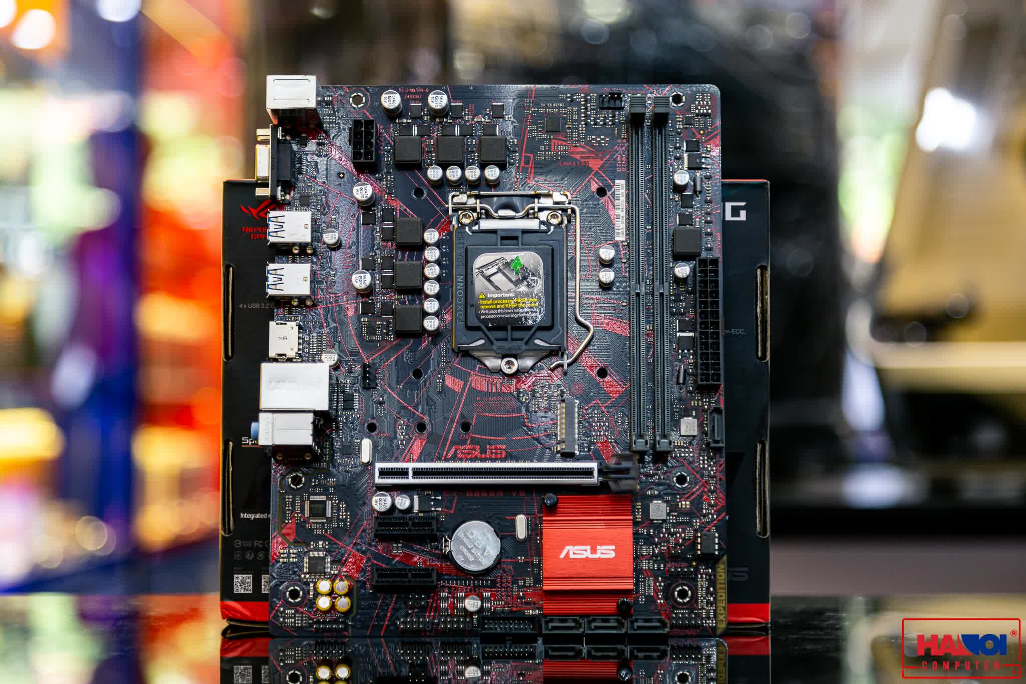 Mainboard ASUS EX-B365M-V5 (Intel B365, Socket 1151, m-ATX, 2 khe RAM DDR4) - PDUCOMPUTER