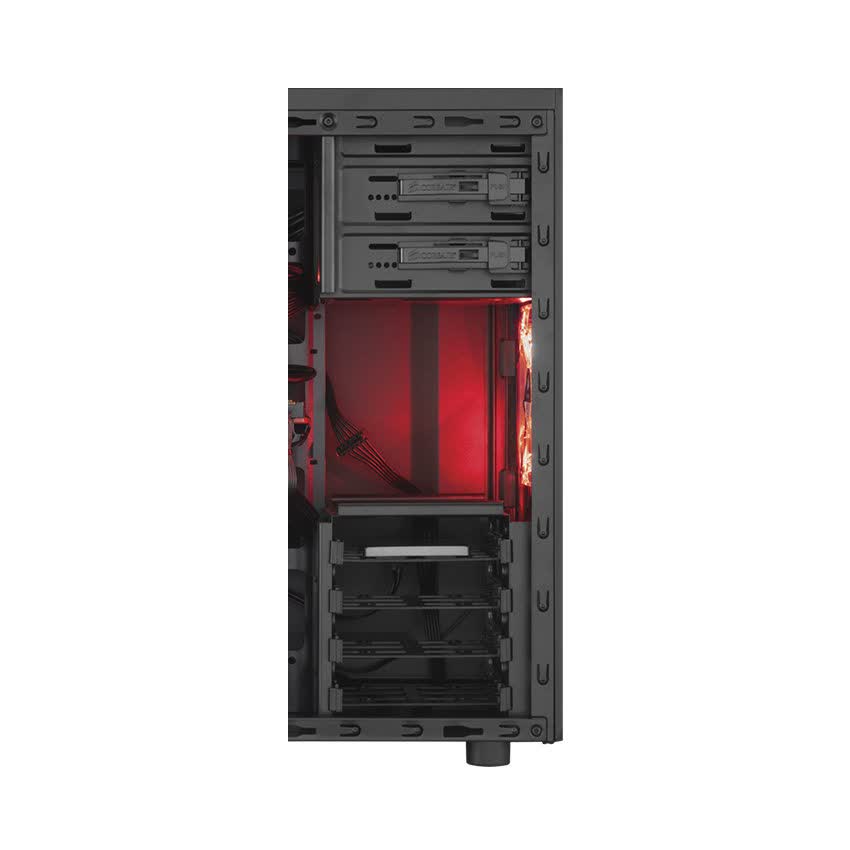 Vỏ Case Corsair Carbide Series SPEC-01 Red LED Gaming (Mid Tower/Màu ...