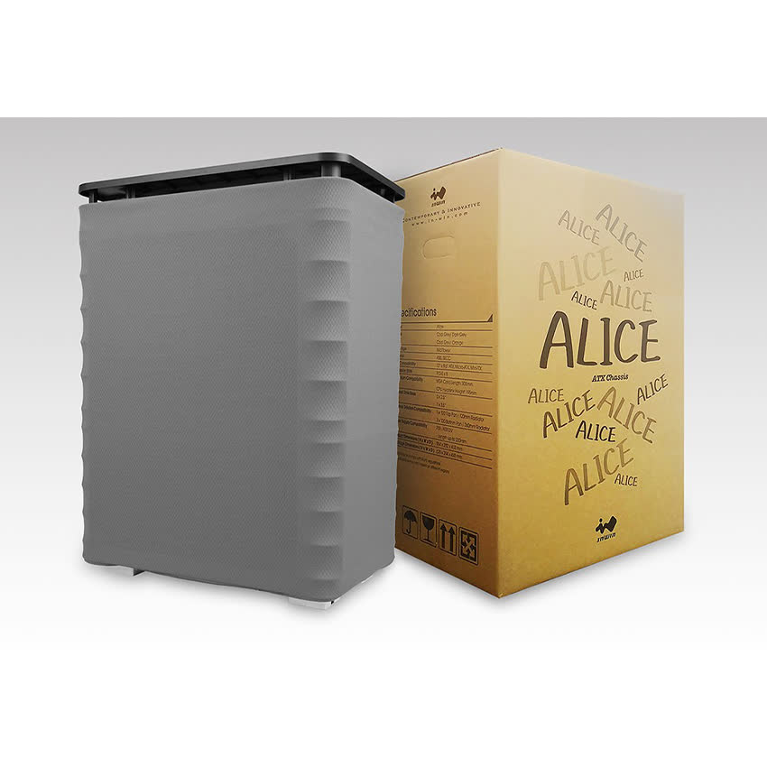 Vỏ Case Inwin Alice Grey Top Cover (Mid Tower) - PDUCOMPUTER