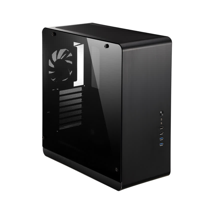 Vỏ case Jonsbo UMX4 Black Tempered Glass (MidTower/Màu Đen) - PDUCOMPUTER
